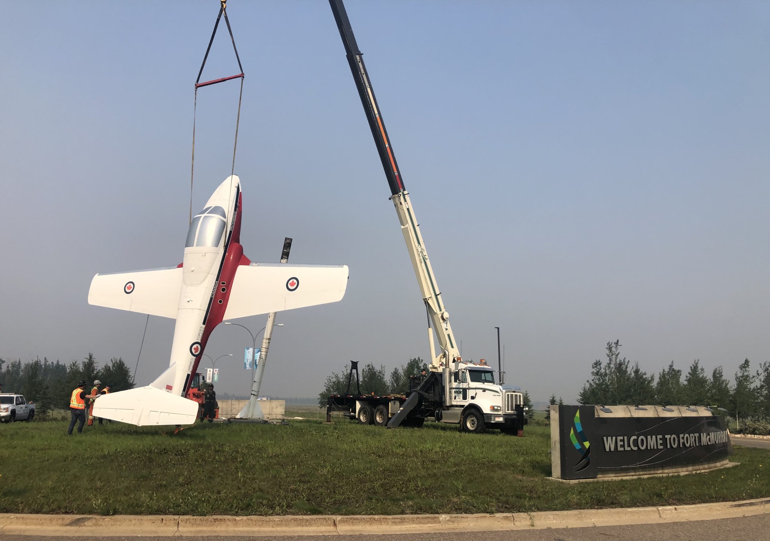 Iconic Snowbird Aircraft Removed from YMM - FMAA | FMAA